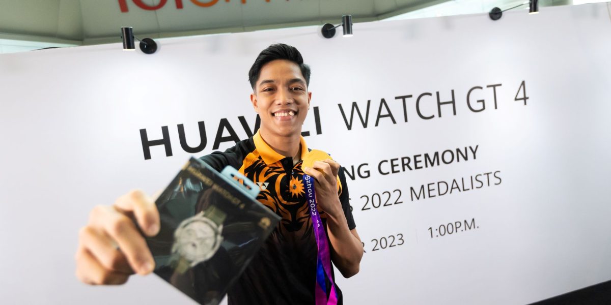 HUAWEI HONOURS ASIAN GAMES 2022 MEDALISTS AT HUAWEI WATCH GT 4 ROADSHOW ...