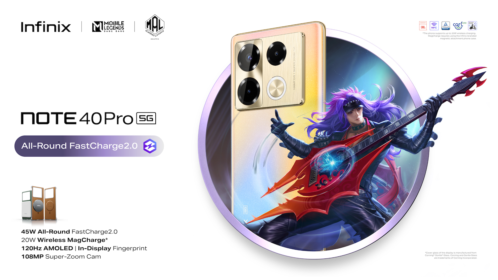 Infinix Launches Note 40 Series with MLBB Hero Packaging - HelloExpress.net