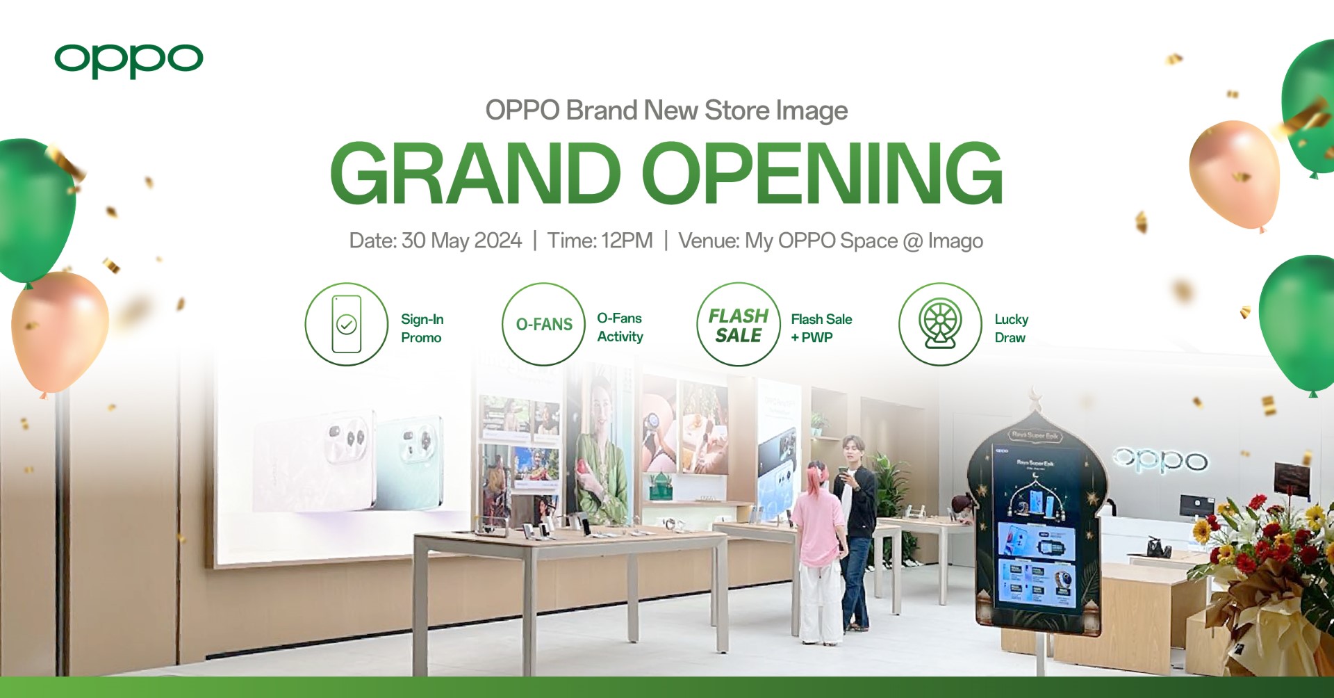 OPPO Opens New Design My OPPO Space in Kota Kinabalu with Exclusive ...