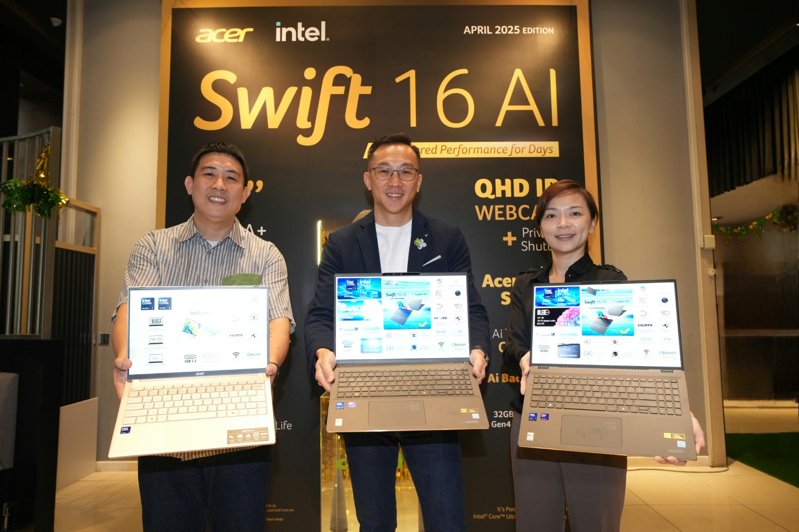 Acer Launches Swift 16 AI and Swift Lite 14 Laptops in Malaysia: Power ...