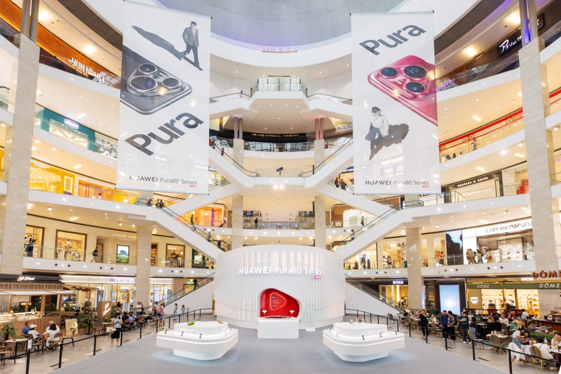 HUAWEI Pura 80 Series "Light & Shadow" Pop-Up Event Illuminates ...