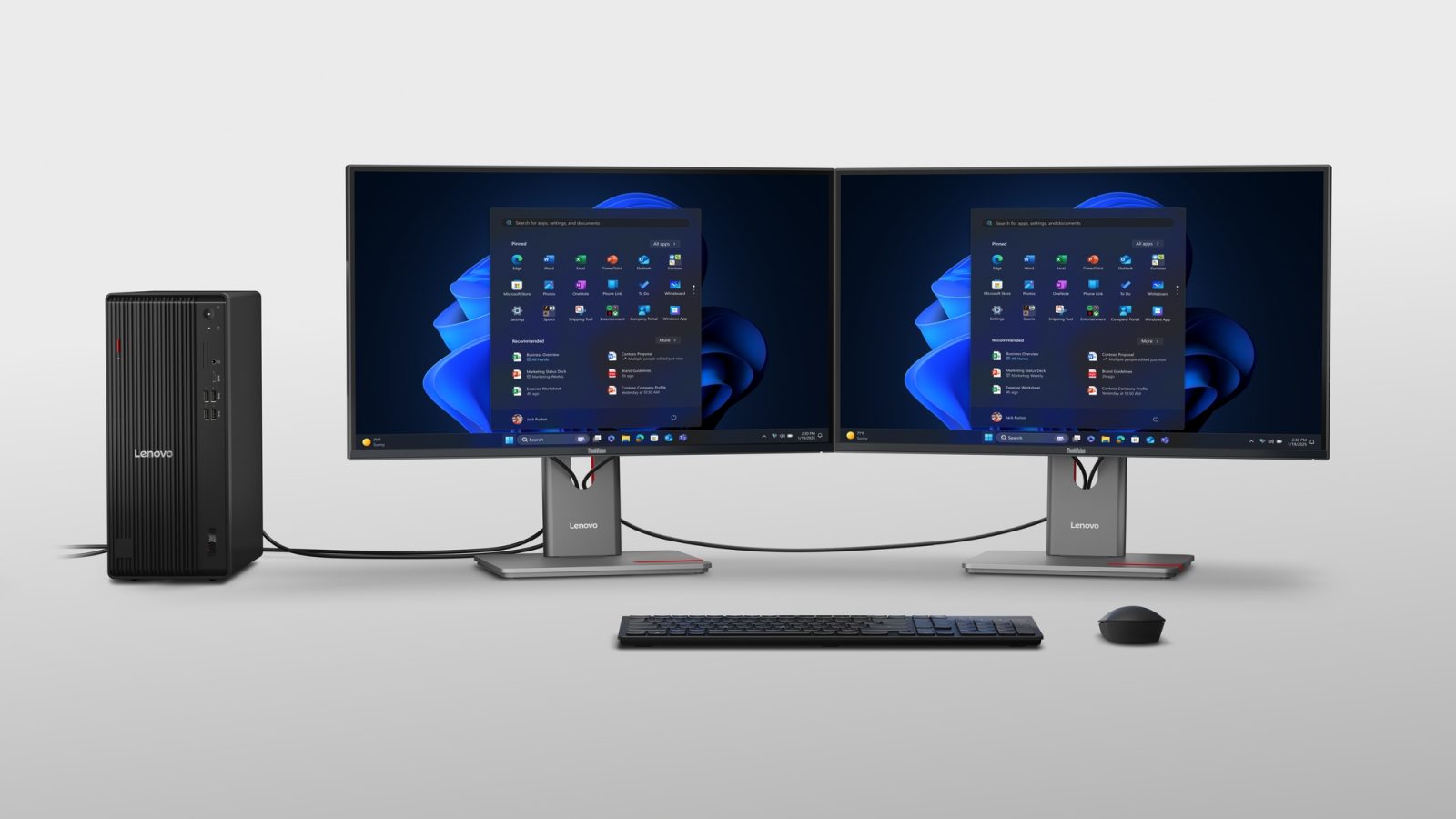 Lenovo Unveils New Generation of AI PC Desktops and Monitors to Boost ...