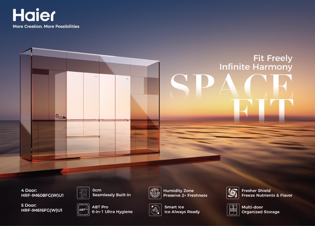 Haier Redefines the Malaysian Kitchen with Space Fit Refrigerator ...