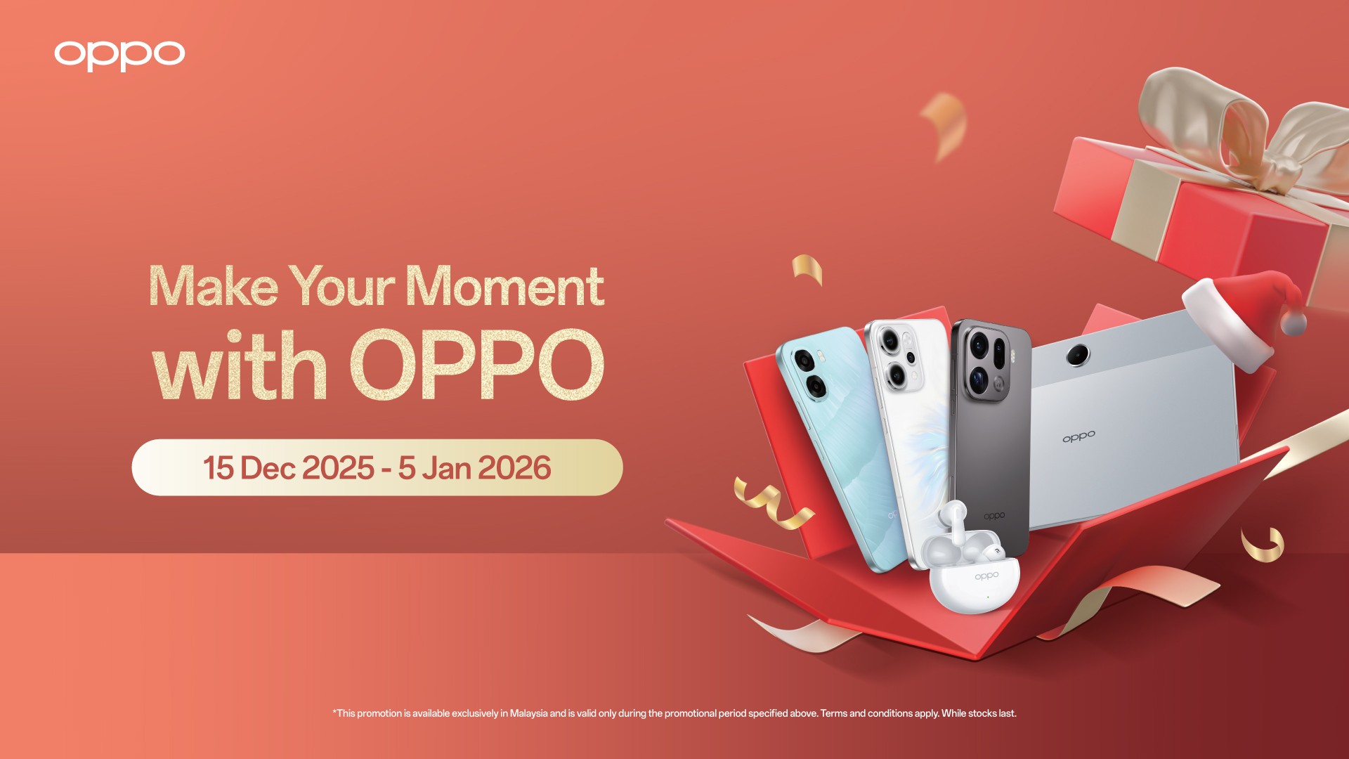 Make Your Moment with OPPO: Malaysia’s 2025 Year-End Festive Campaign ...