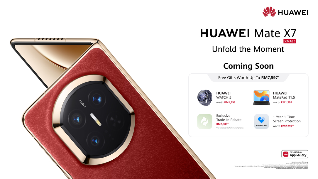Huawei Unveils Next-Generation Flagship Ecosystem in Malaysia: Mate X7 ...