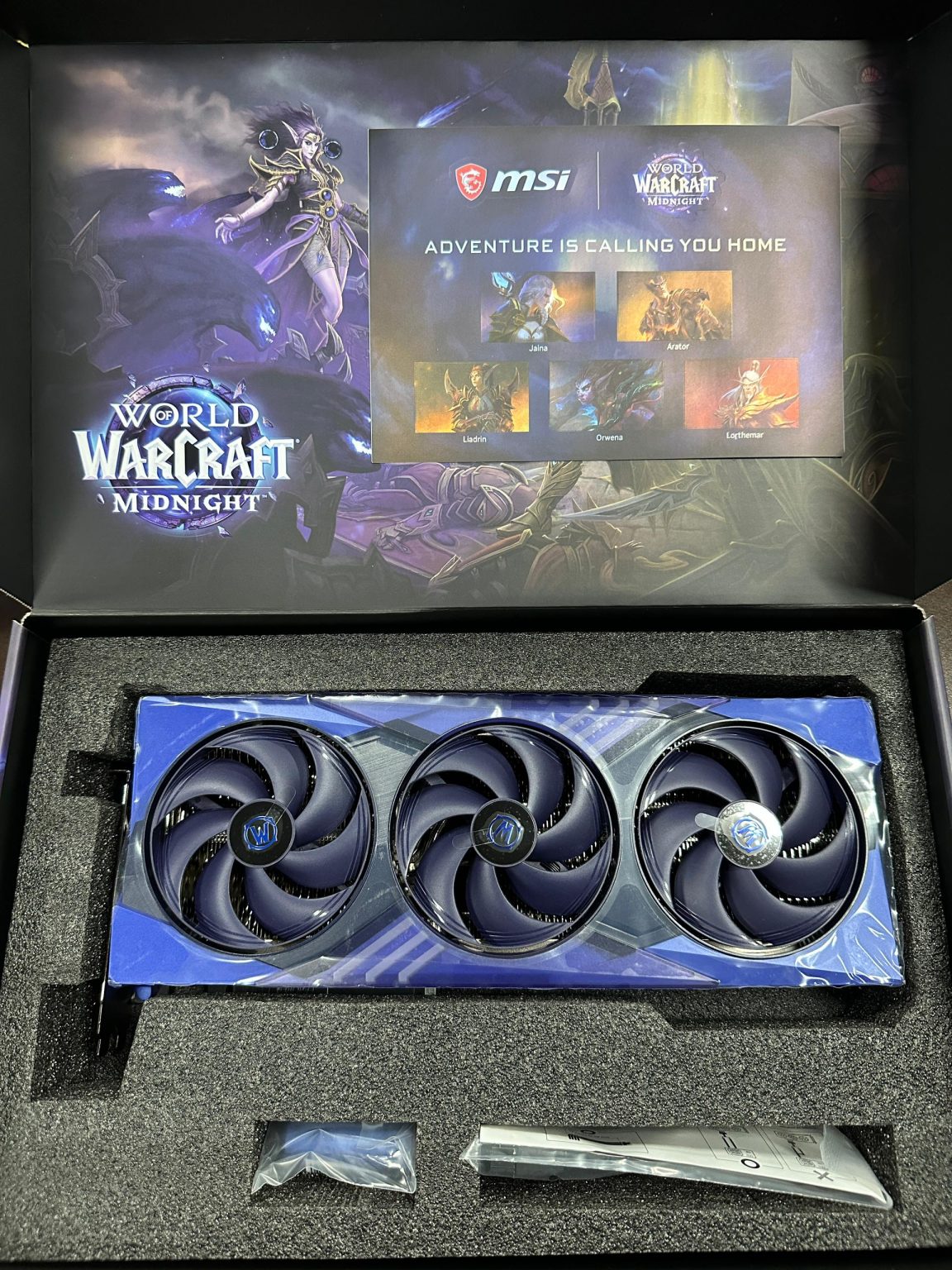 MSI x World of Warcraft RTX 5070: Light and Void Editions ...