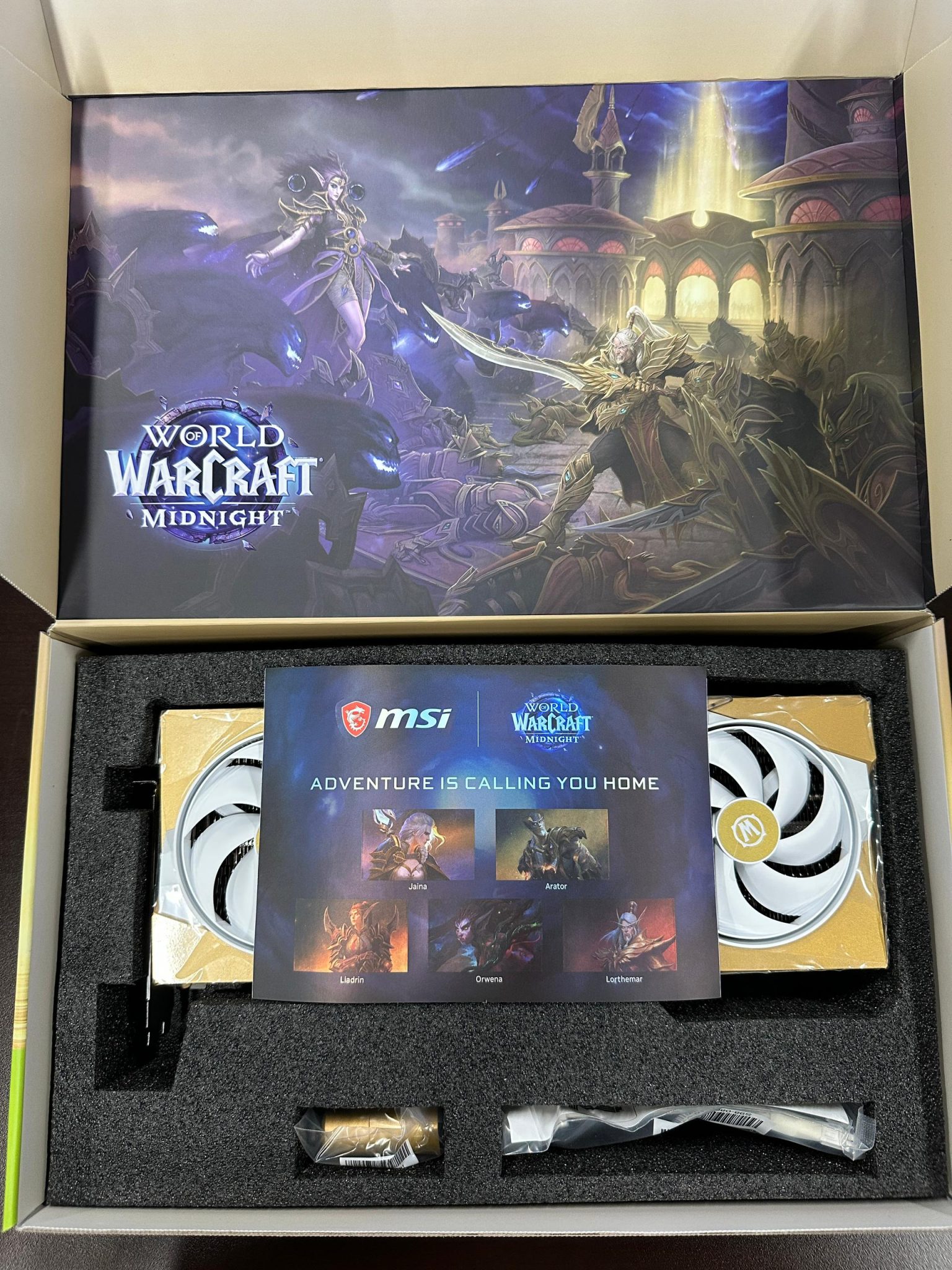 MSI x World of Warcraft RTX 5070: Light and Void Editions ...