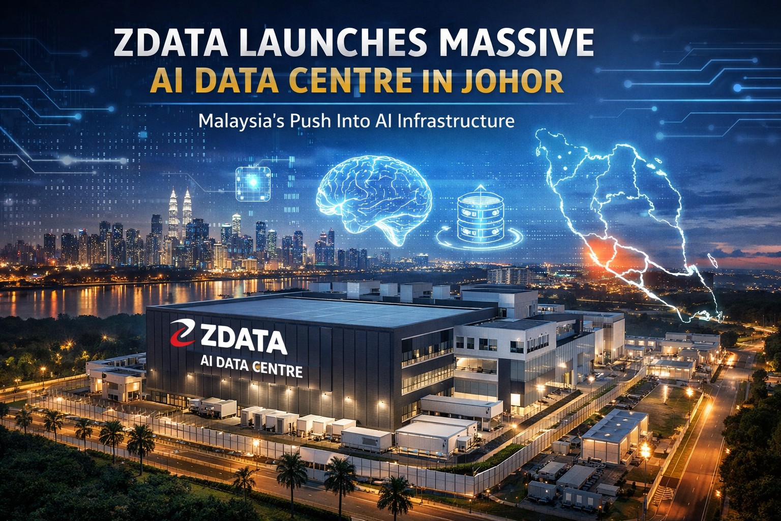 ZDATA Launches Massive AI Data Centre in Johor — Malaysia's Push Into ...